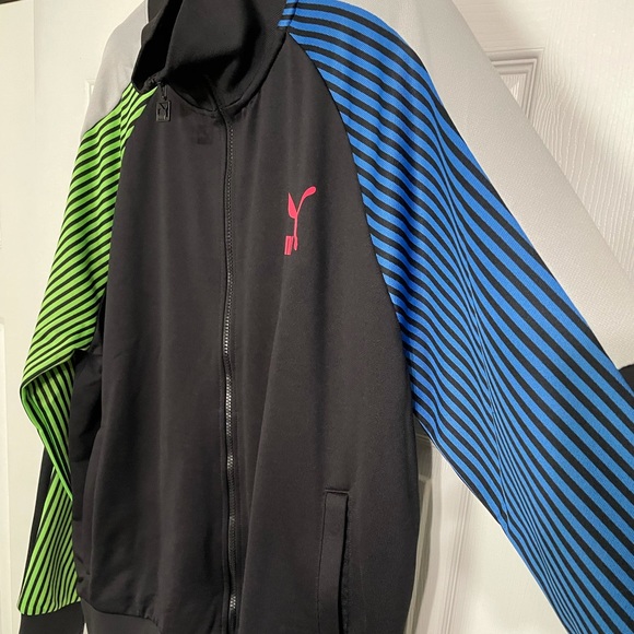 Puma | Jackets & Coats | Mens Puma Tech Fleece Style Jacket | Poshmark